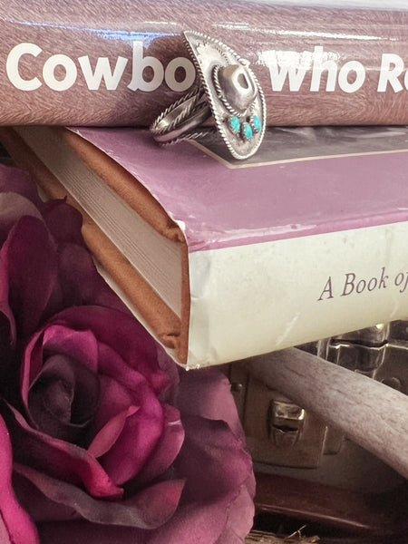 Sterling Silver Cowboy Hat Navajo Ring I Gussied Up Online – gussied up ...