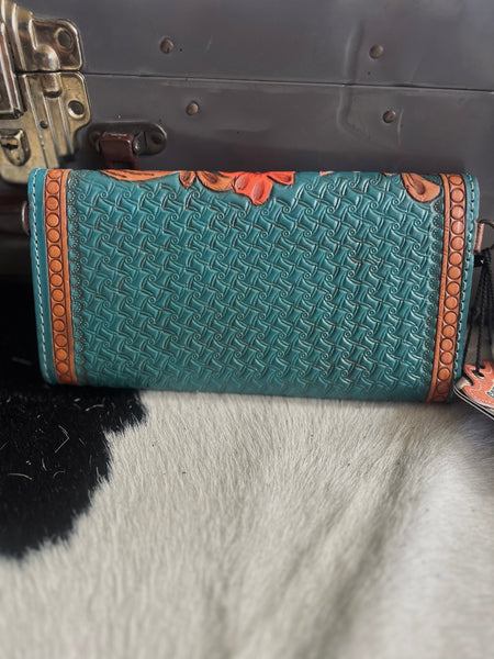 American Darling Flowers in Sedona Wallet Crossbody I Gussied Up Online ...