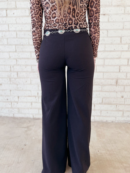 Black Straight Leg Crease Pants | Gussied Up Online Boutique – gussied ...