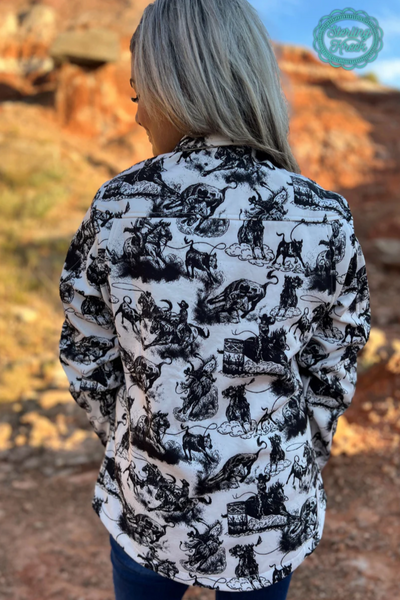 Sterling Kreek Life Is A Rodeo Jacket | Gussied Up Online Boutique ...