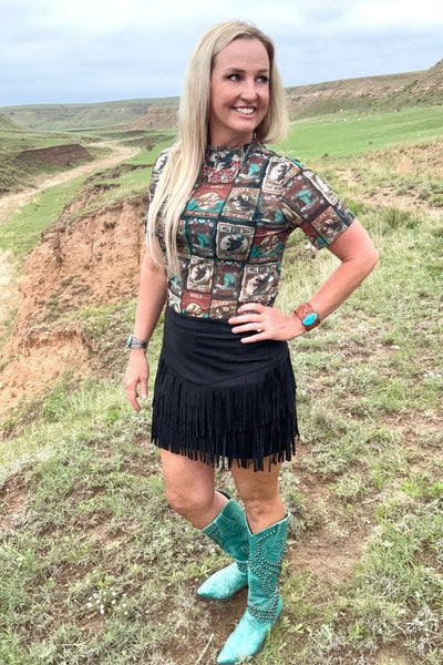 Sterling Kreek Vintage Rodeo Mesh Top I Gussied Up Online Boutique ...