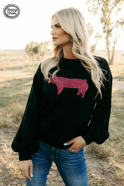 PLUS Queen of Stockshow Sweater I Gussied Up Online – gussied up online